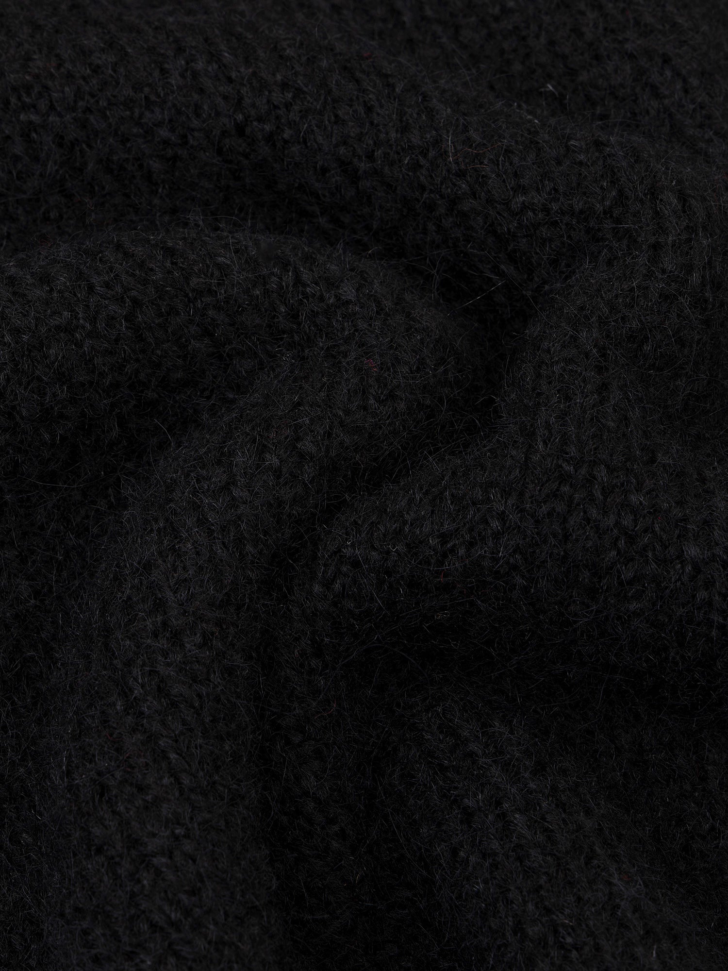 SAMPLE Knitted sweater Delia | Black – Ydence