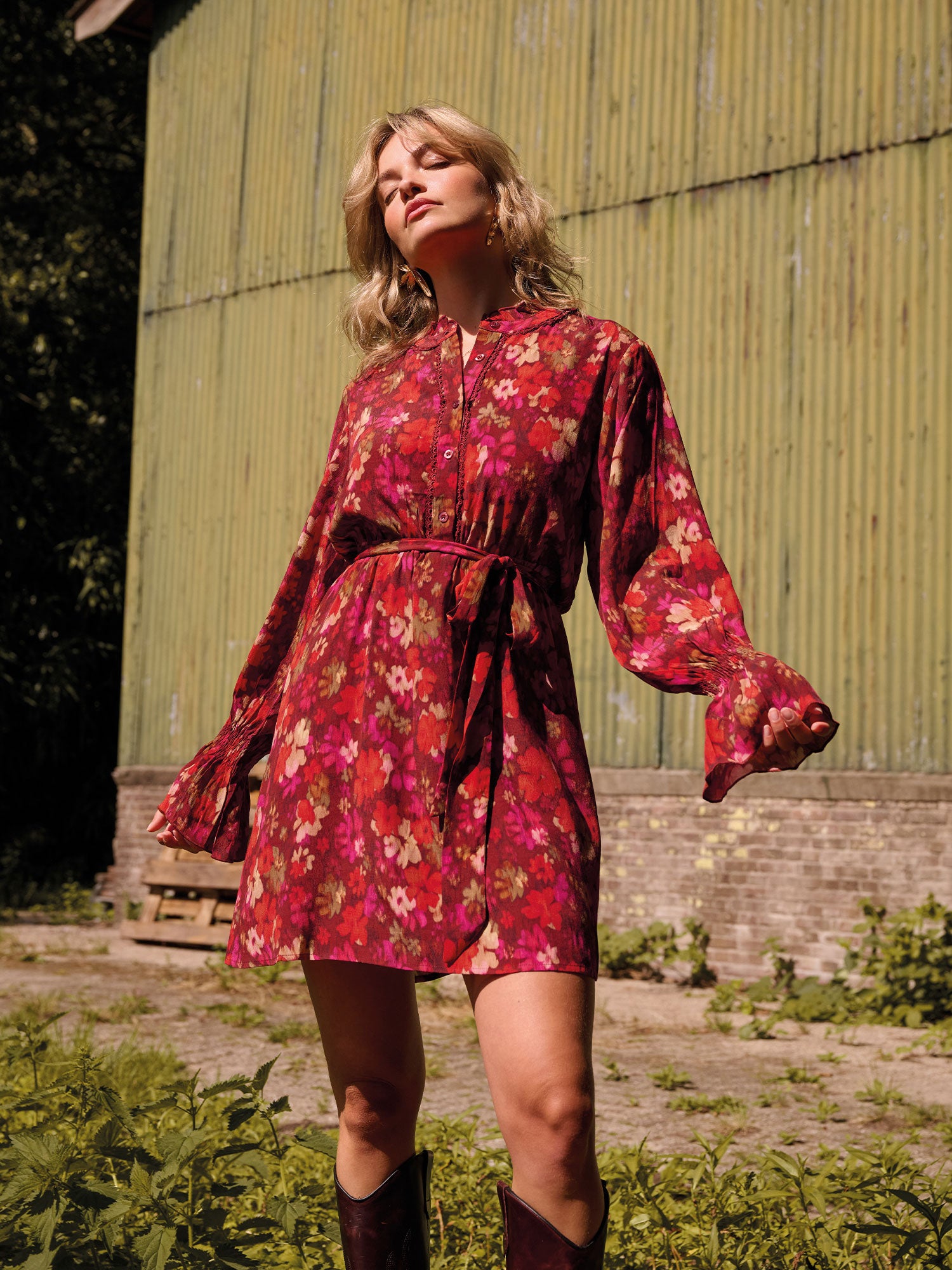 Dress Didi | Multi flower – Ydence